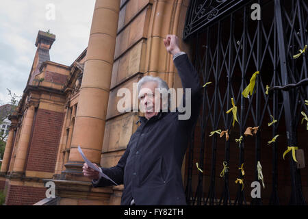 Actor Brian protheroe recites Shakespeare on the 400th anniversary of ...