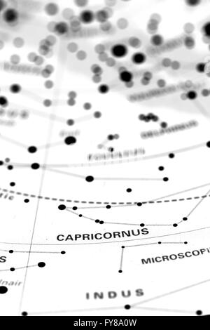 Capricorn zodiac sign, constellation lines, Capricorn symbol Stock ...
