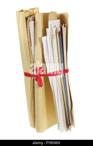 Bundle of Documents Stock Photo - Alamy