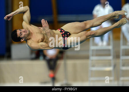 Independent Athlete of Russia competes in the swimming 4x100m Medley ...