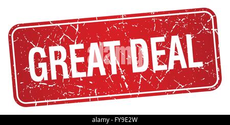 great deal stamp. great deal square grunge sign. great deal Stock ...