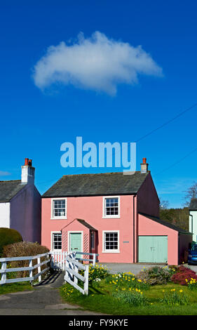 House in the village of Caldbeck, Lake District National Park, Cumbria ...
