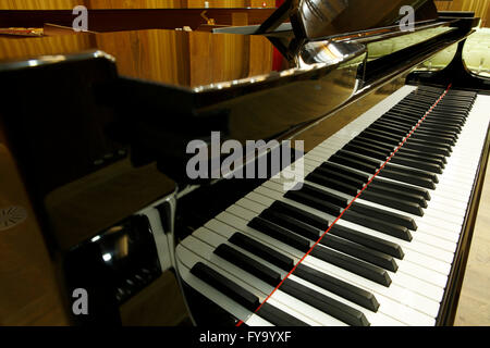Keyboard of a Steinway Grand Piano Stock Photo - Alamy
