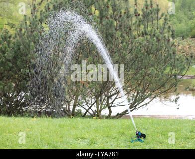 sprinkler in japan garden Stock Photo - Alamy