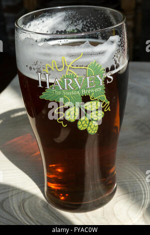 A pint of British best bitter beer Stock Photo - Alamy