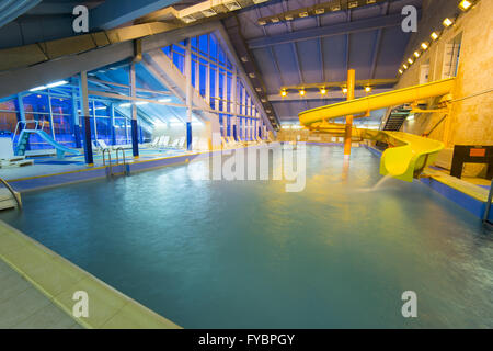 public swimming pool interior Stock Photo - Alamy