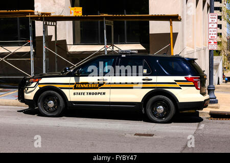 Tennessee state trooper patrol car Nashville Tennessee USA Stock Photo ...