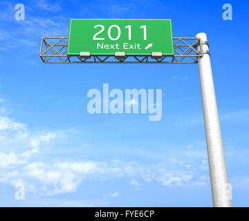 Highway Sign - Next Exit 2011 Stock Photo - Alamy