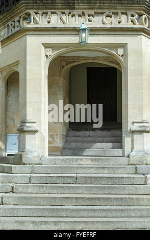 Dining hall at Oxford university's Oriel college (formerly known as ...