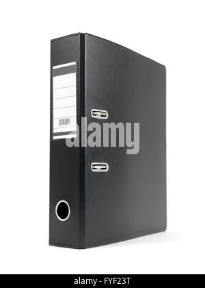 A4 lever arch file isolated on white background Stock Photo - Alamy