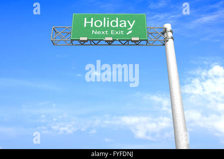 Highway Sign - Holiday Stock Photo - Alamy