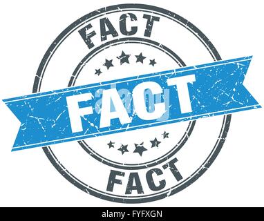 fact ribbon. fact round blue sign. fact Stock Vector Image & Art - Alamy