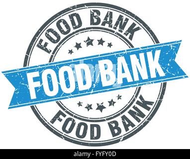 food bank grunge ribbon. food bank sign. food bank banner Stock Vector ...