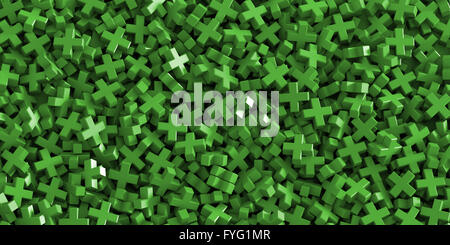 Colored plus symbols digital background, 3d rendering Stock Photo - Alamy