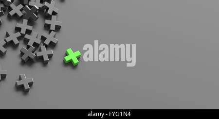 Colored plus symbols digital background, 3d rendering Stock Photo - Alamy