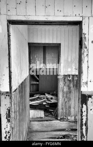 Abandoned barracks, Dunree Military Museum, Buncrana, Malin Peninsula ...