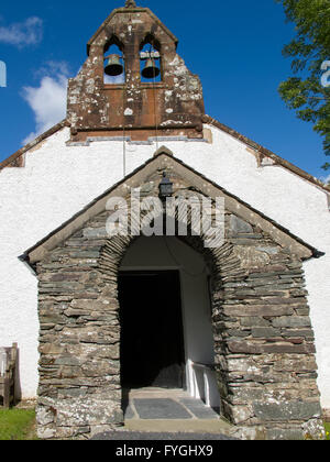 Church bell tower at Ulpha, Lake District, Cumbria, England Stock Photo ...