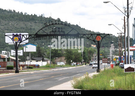 Route 66 Williams Arizona Gateway to the Grand Canyon Stock Photo - Alamy