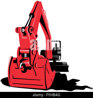 construction digger mechanical excavator Stock Photo - Alamy