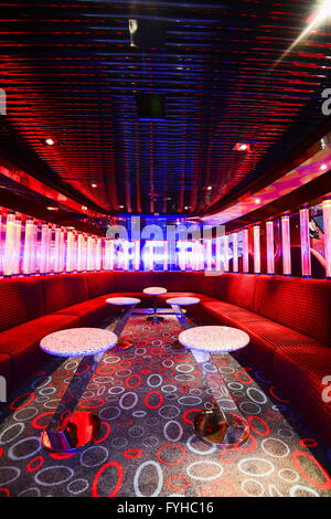 Night club bar area, interior design Stock Photo - Alamy