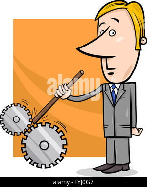 mole man illustration Stock Photo - Alamy