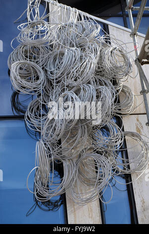 electrical cable hanging down Stock Photo - Alamy