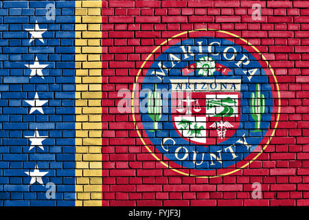 Flag of Maricopa County, USA. Close Up Stock Photo - Alamy