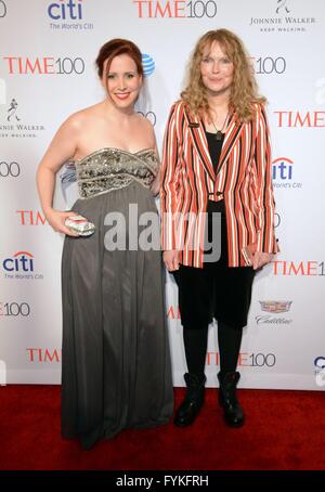 Dylan O'Sullivan Farrow and Mia Farrow at the Time 100 Gala 2016 at the ...