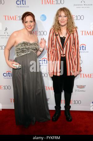 Dylan O'Sullivan Farrow and Mia Farrow at the Time 100 Gala 2016 at the ...