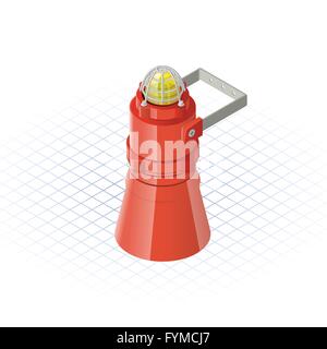 Fire alarm isometric 3d icon Stock Vector Image & Art - Alamy