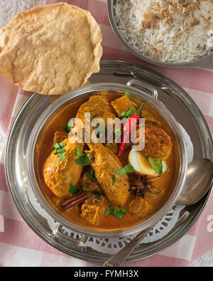 Dak bungalow chicken curry. Anglo Indian food Stock Photo - Alamy