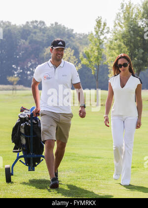 Michael Ballack and girlfriend Stock Photo - Alamy