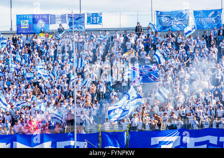 Zenit Saint-Petersburg fans Stock Photo - Alamy