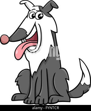 shaggy sheep dog cartoon character Stock Photo - Alamy