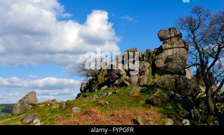 Robin Hood's Stride, Cratcliffe, Cliff Lane, Elton, Peak District ...