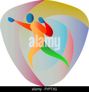 boxer jabbing side view Stock Photo - Alamy