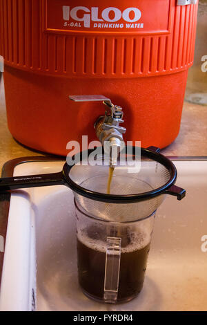 Home Brewing Beer Stock Photo - Alamy