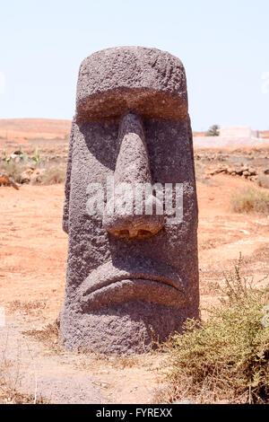Classic Moai Mask Stock Photo - Alamy
