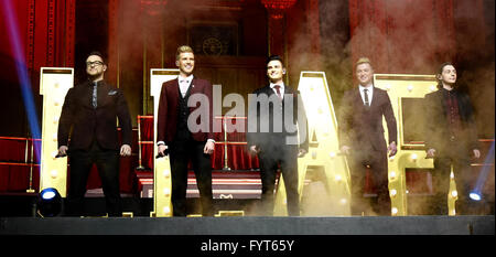Britain's Got Talent winners Collabro perform live at the Royal Albert ...