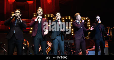 Britain's Got Talent winners Collabro perform live at the Royal Albert ...