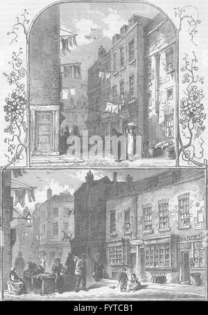 St Giles Rookery Stock Photo - Alamy