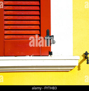 red window varano borghi palaces italy abstract sunny day water pipe ...