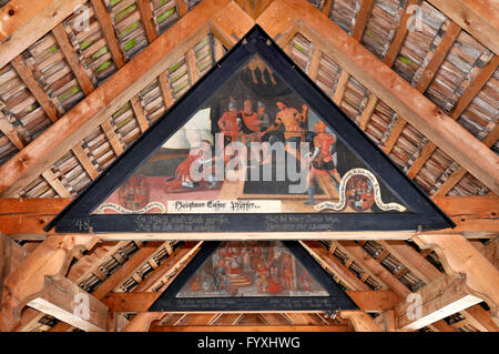 Panel Painting Chapel Bridge Lucerne Switzerland Kapellbrucke Panel Painting Chapel Bridge Lucerne Switzerland Kapellbrucke