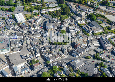st austell town centre shops cornwall england uk gb Stock Photo - Alamy