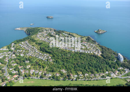 Aerial View from the South of Torquay Stock Photo - Alamy