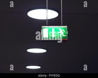 Train Exit Sign