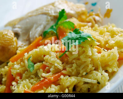 Kenyan Chicken biryani Stock Photo - Alamy