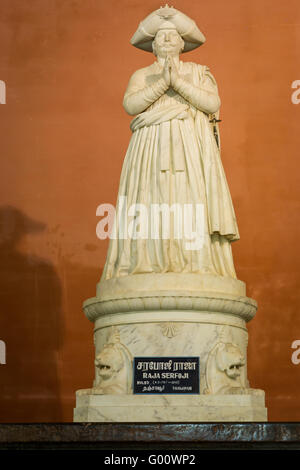 Serfoji II The king of Thanjavur Stock Photo - Alamy