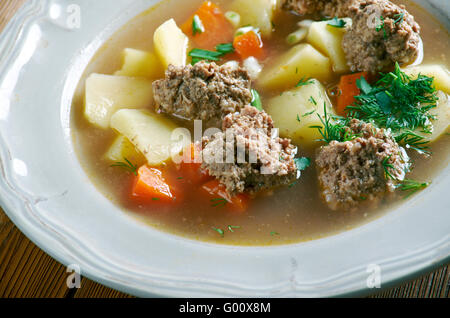 Sodd is a traditional Norwegian soup-like meal with mutton and ...