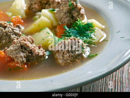 Sodd is a traditional Norwegian soup-like meal with mutton and ...